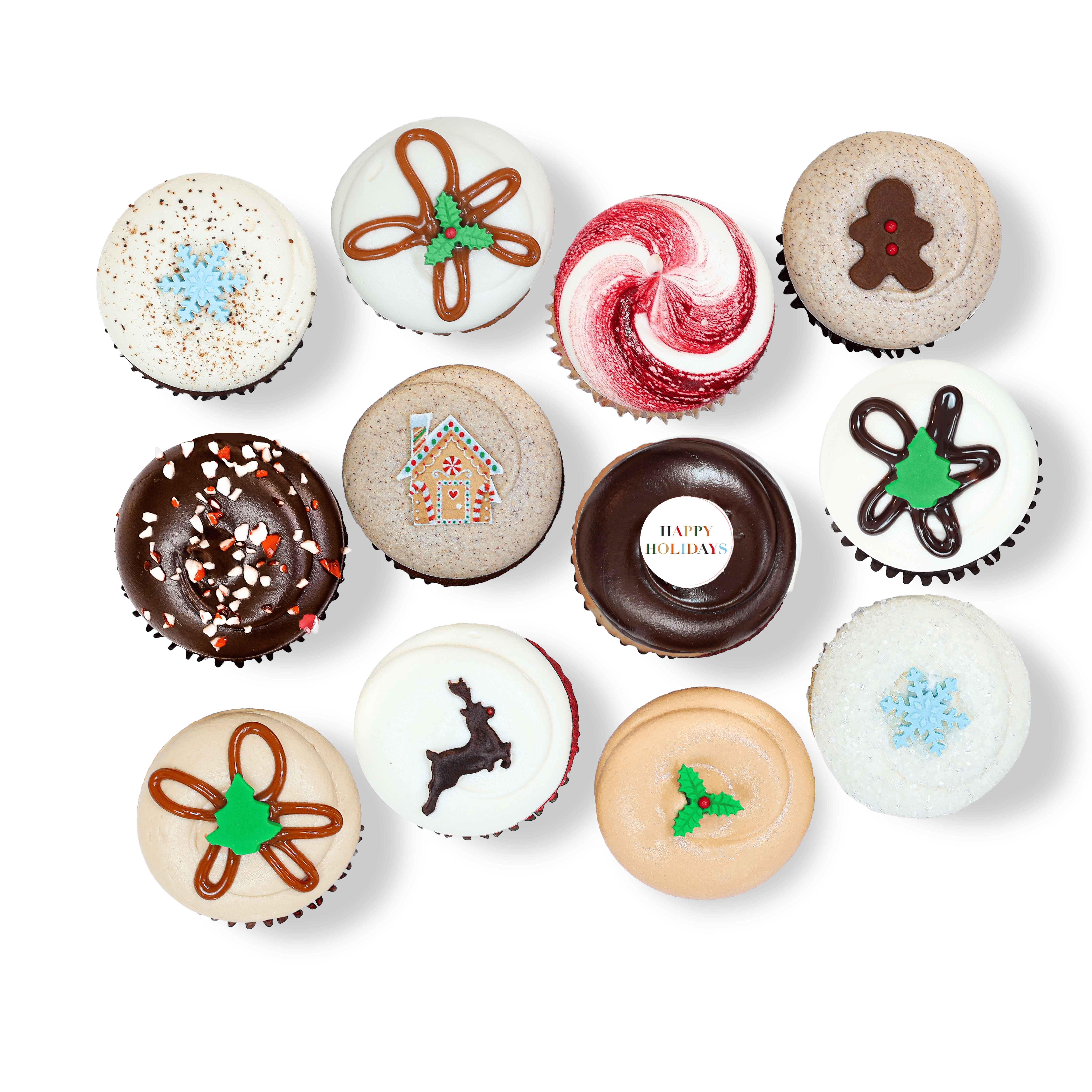 Happy Holidays Dozen – Georgetown Cupcake